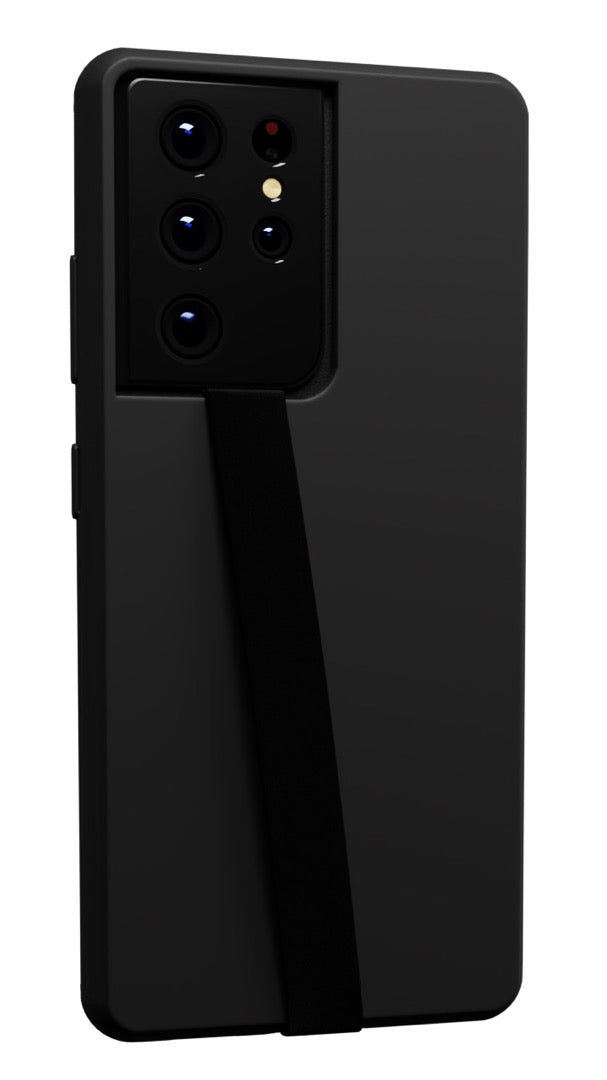 Faux Black Phone Strap – Phone Loops