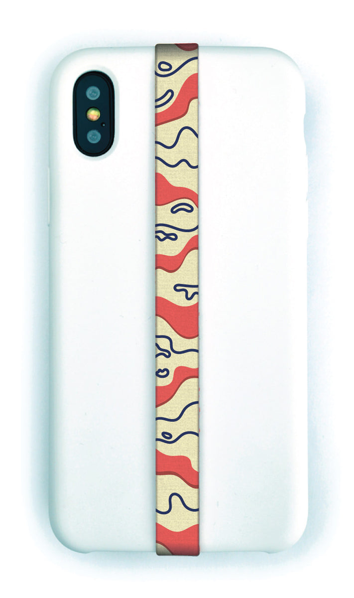 Liquid Orange Phone Strap – Phone Loops
